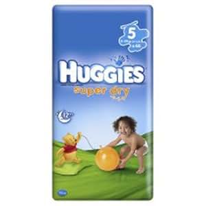 Huggies Super Dry Nappies Size 5 Economy Pack (44s): Amazon.co.uk: Baby