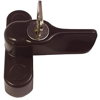Key Locking Sash Window Jammer/Window Restrictor for UPVC Windows ...