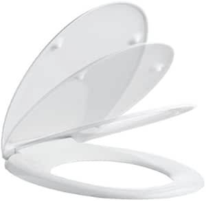 WC-Sitz Ceravid Classic mit Absenkautomatik und Befestigung mit ...