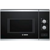 Bosch 25 Litre Series 6 Built-In Microwave Oven Stainless Steel ...
