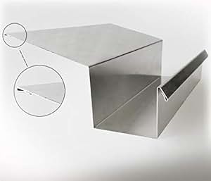 Kastenrinne 20-1 in Aluminium (20-1 Aluminium): Amazon.de: Baumarkt