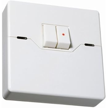 Programmable Security Light Switch 2 Gang White: Amazon.co.uk: DIY & Tools