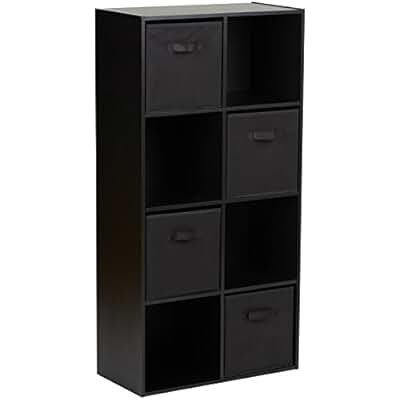 Amazon.co.uk: black storage units: Home & Kitchen
