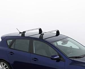 Genuine Mazda 3 Aluminium Roof Rack Cross Bars BDA1V4701: Amazon.co.uk ...