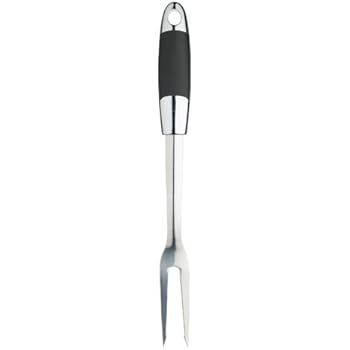 MasterClass Stainless Steel Carving Fork with Guard, 28 cm (11 ...