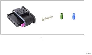 BMW Genuine Repair Kit For Socket Housing 6-pin F20 F21 F22 F23 ...