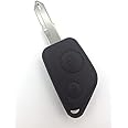 Plip Key for Peugeot 106 205 206 306 307 405 406 2 Button Hole Blade ...