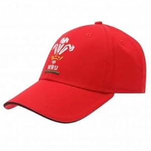 Wales WRU Rugby Crest Baseball Cap: Amazon.co.uk: Sports & Outdoors