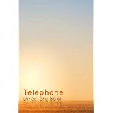 Telephone Directory Book: Blank Telephone Number Book No Address ...