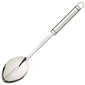 KitchenCraft Professional Stainless Steel Cooking Spoon, 35 cm (14 ...