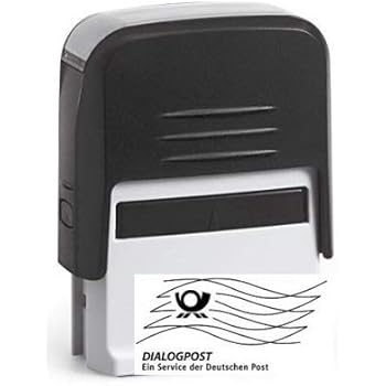 Infopost Stempel (Selbstfärber) Poststempel (Deutsche Post): Amazon.de ...