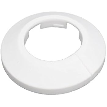 32MM PIPE SHROUD COLLAR COVER WHITE: Amazon.co.uk: Kitchen & Home