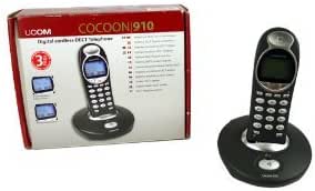 Topcom Cocoon 910 schnurloses DECT Telefon schwarz: Amazon.de ...