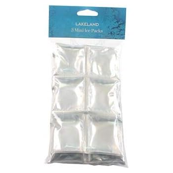 Lakeland Reusable Mini Gel Filled Ice Packs - Set of 3: Amazon.co.uk ...