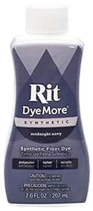 Rit Dye More Synthetic 7Oz-Midnight Navy: Amazon.co.uk: Kitchen & Home