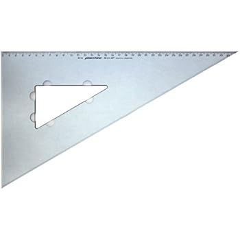 35cm 350mm Professional Metric Plastic Set Square Drawing Drafting ...