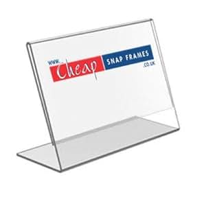 A3 Landscape Acrylic Sign Holder, A3 Single Sided Print Holder: Amazon ...