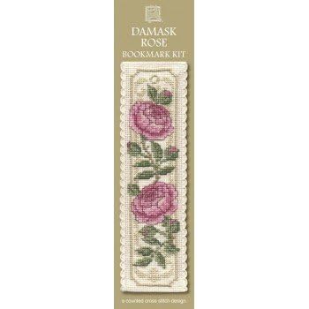 Textile Heritage Collection Cross Stitch Bookmark Kit - Damask Rose ...