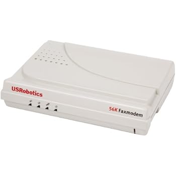 Us Robotics 56k External Serial Data/Fax Modem: Amazon.co.uk: Computers ...