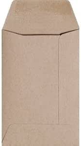Britwear - 1000 x Small Brown School Wage Dinner Money Envelopes Bulk ...