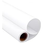 SHUESS 2 Rolls White Drawing Paper Roll - 43cm x 20m Art Easel Paper ...