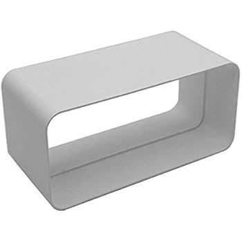 Kair Rectangular Flat Ducting 150mm x 70mm - 1 Metre Length Flat Channel Pipe: Amazon.co.uk: DIY ...