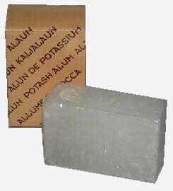 ALLUME DI ROCCA PIETRA BLOCCO RETTANGOLARE DA 90 GR IGIENE DEL VISO ...