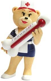 Bad Taste Bear - Occupations Bear - ADA - Nurse : Amazon.co.uk: Toys ...