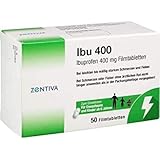 Ibu 400 akut - 1 A Pharma, 400 mg Tabletten mit Ibuprofen (50 Stck ...