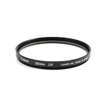 Canon 58mm 1X UV Filter: Amazon.co.uk: Camera & Photo