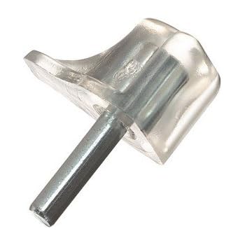 SUKI HARDWARE 12 PIN 3MM NICKEL BOOK CASE SHELF SUPPORT PINS PEG STUD ...