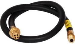 Universal Gas Cooker Connecting Hose, 1/2-inch x 3 ft: Amazon.co.uk ...