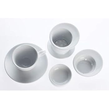 Amazon.de: Walküre Porzellan Tassenfilter weiß Dauerfilter Kaffeefilter ...