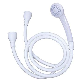 Croydex Removeable Push-Fit Secura Bath Shower Set, White: Amazon.co.uk ...
