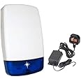 Decoy Dummy Intruder Burglar Alarm Bell Box with MAINS Flashing LED ...