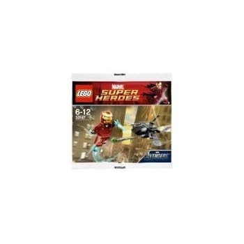 LEGO Super Heroes: Iron Man vs Fighting Drone Jeu De Construction 30167 (Dans Un Sac): Amazon.fr ...