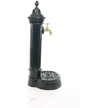 Water standpipe Garden Tap Tap Brown Antique Finish 29,7 cm Cast Iron ...