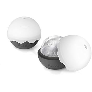 Ice Ball Moulds - Pack of 2 | Silicone Ice Ball Mould, Ice Sphere Mould ...