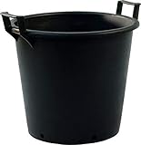 Srendi® 70 Litre Heavy Duty Large Plastic Plant Pots with Handles ...