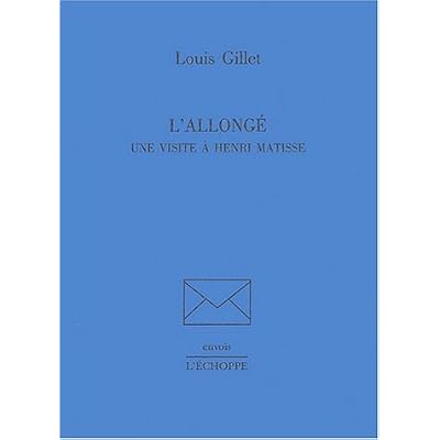 Odin Merton: L Allonge. Une Visite A Henri Matisse Kindle Download
