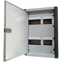 DeHMY Clear Cover MCB Power Distribution Box with for Miniature Circuit ...