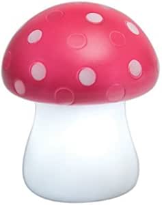 Red Toadstool Led Night Light : Amazon.co.uk: Lighting