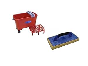 24L Washboy Wash TILE Bucket Tilers Grouting Kit with spong float ...