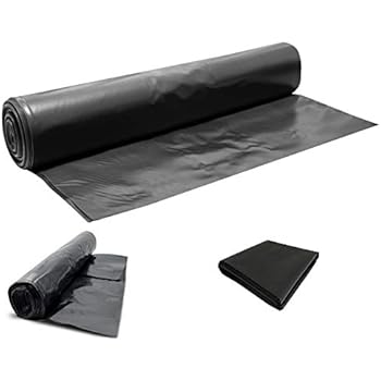 25m x 4m DPM 300MU Damp Proof Membrane Polythene Sheet 1200 Guage ...