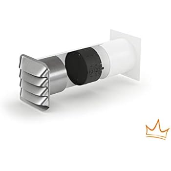 Naber 4022039 Mauerkasten Klima-E 150 mit Teleskoprohr und Edelstahl-Jalousie: Amazon.de ...