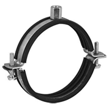 Pipe Clamp with Rubber Insert NW 300 mm Thread M8, M10: Amazon.co.uk ...