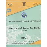 CPWD Delhi Schedule of Rates 2023