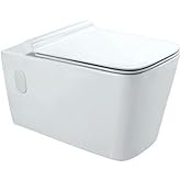 JAQUAR Continental Range Rimless Wall Mount Water Closet/Toilet Bowl ...