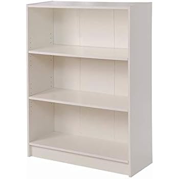 Essentialz Maine Small Extra Deep Bookcase - White with Microfibre HSB ...