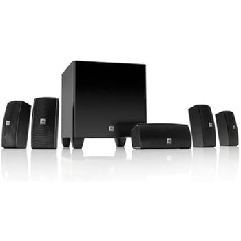 JBL Cinema 610 Advanced 5.1 Home Theater Speaker System with Powered ...